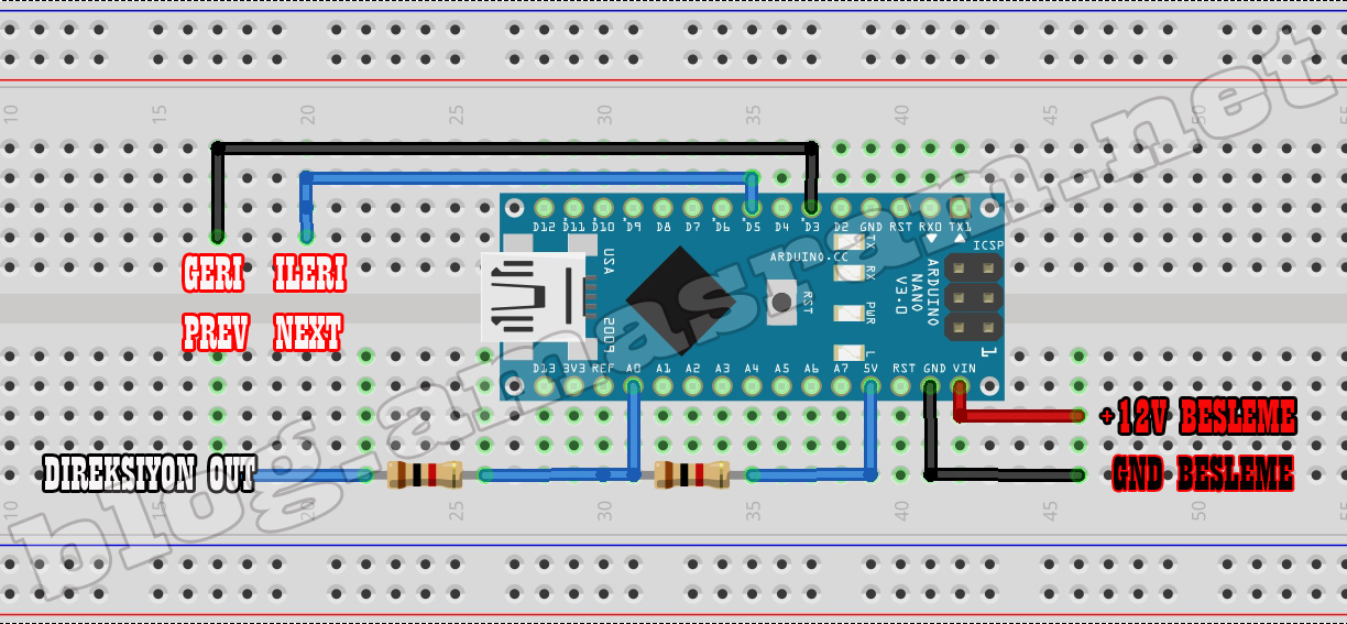 Ford Connect Direksiyon Tuşları ile Aux Modülü Kontrolü