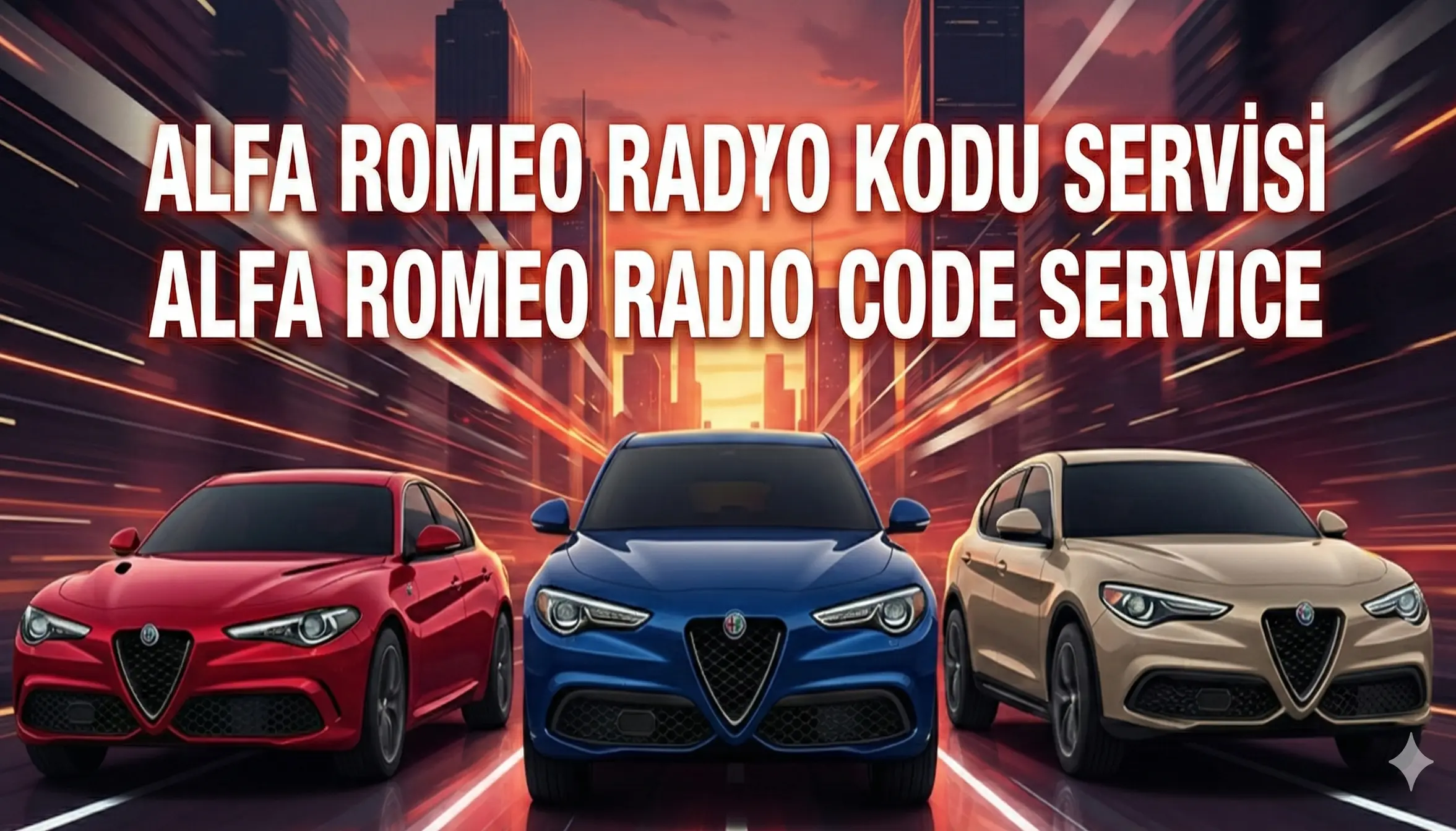 Alfa Romeo Radyo Kodu Bulma (Tüm Modeller) – Anında Kilit Açma - KumAy ...